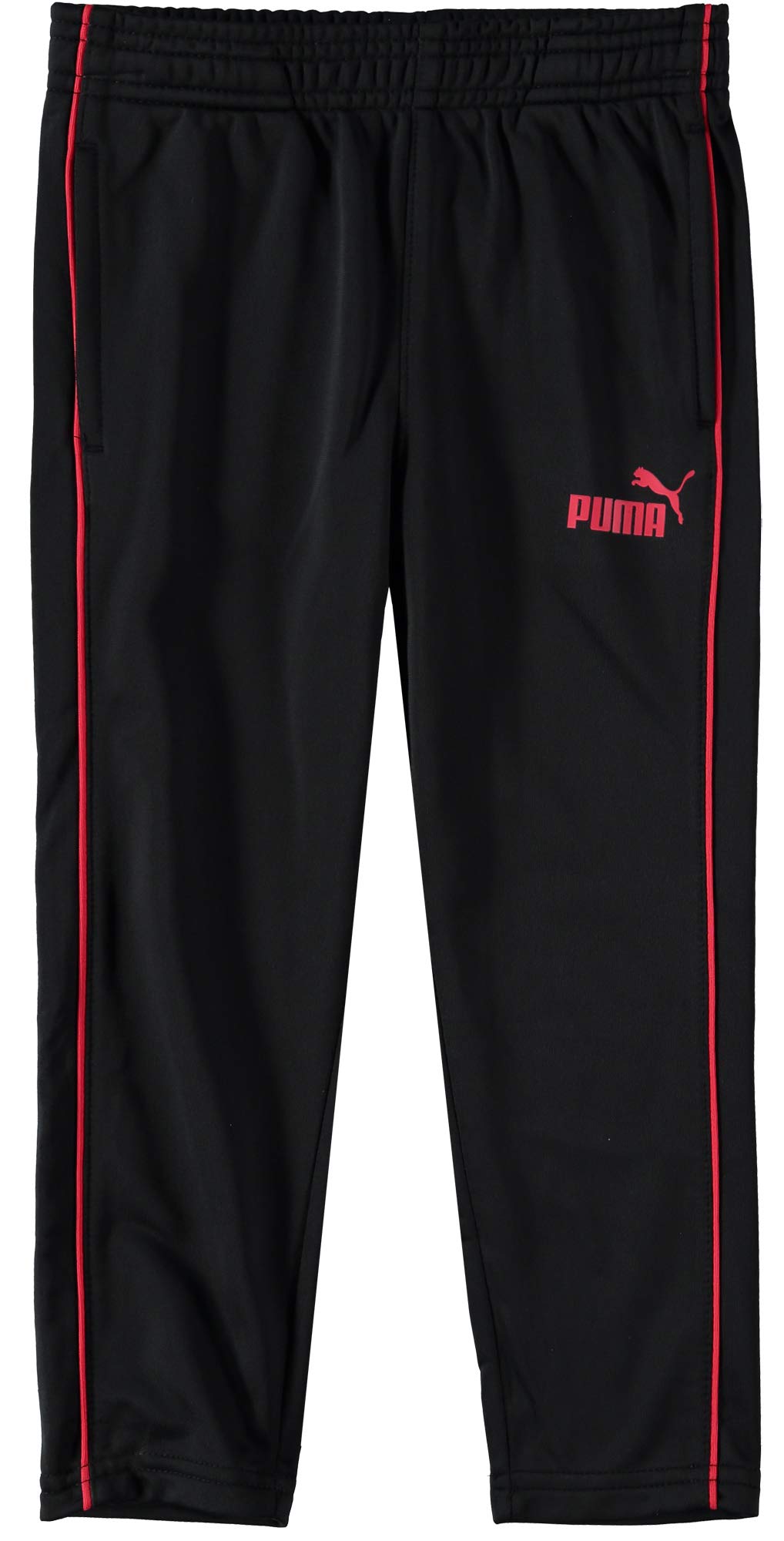 PUMA Boys' Track Jacket & Pant, Red, 4