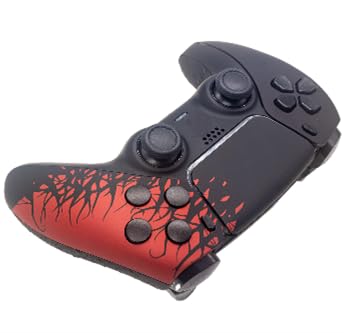 Touchpad Front Housing Shell for PS5 Controller DIY Shell Custom Touch Pad Cover Spider Faceplate BDM-010
