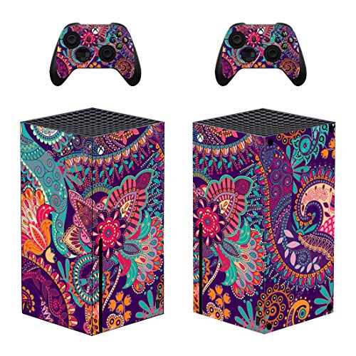 Paysage Color X-box-Series-X Skin Set Full Faceplates Skin Console & Controller Decal Stickers (only fit X-box-Series-X )