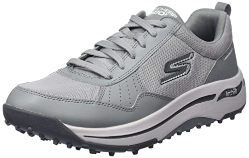 Skechers Men's Arch Fit Golf Shoe Sneaker, Gray, 11 Wide