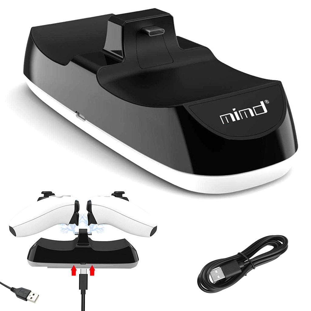 PS5 Controller Charging Station,Charging Station for PS5 Controller dualsense Controller Accessories, Charging Dock Station for Playstation 5