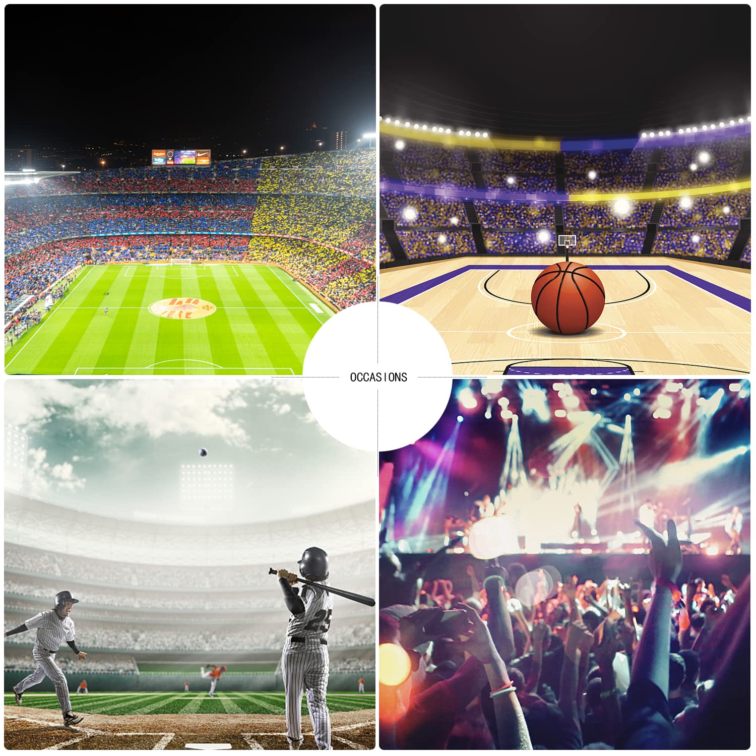 WEDDINGHELPER Women Clear Purse, Shoulder Handbag Stadium Approved, for Sports Concert Prom Party Present
