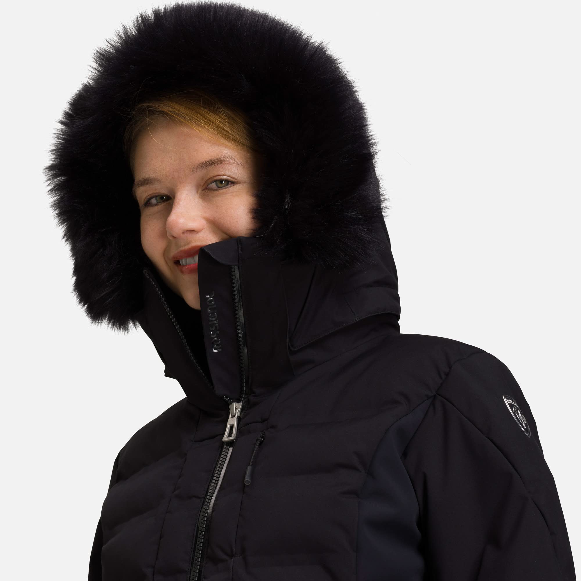 Rossignol Depart Insulated Ski Jacket Womens Black X-Small