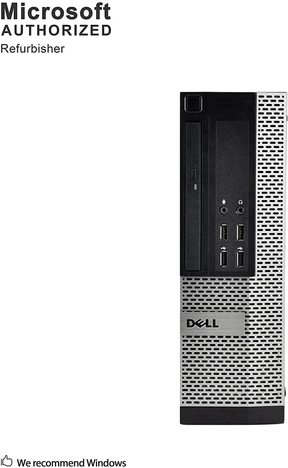 OptiPlex 9020-SFF, Intel Core i5-4570 3.2GHZ, 16GB RAM, 512GB SSD Solid State, DVDRW, Windows 10 Pro 64bit Grade A