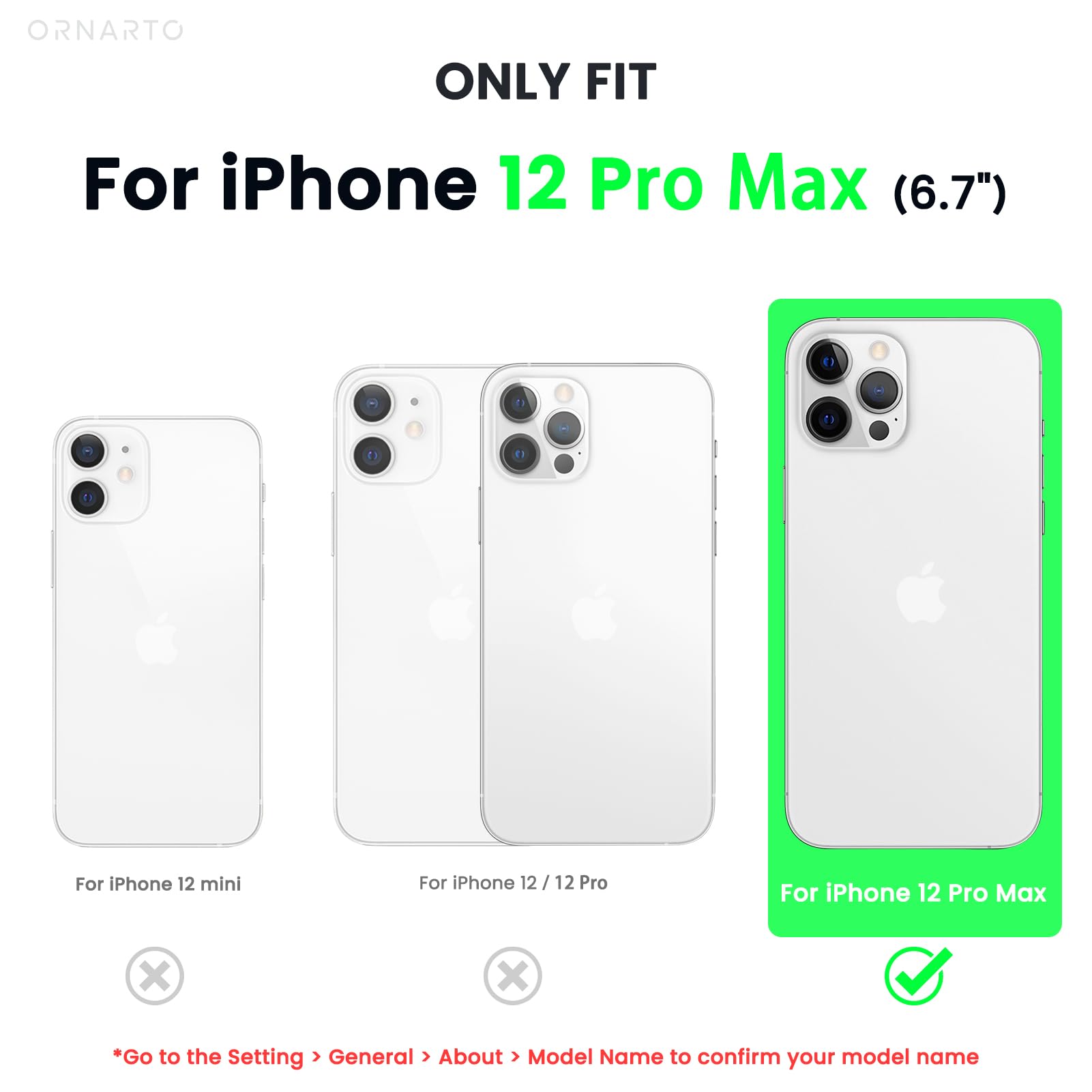 ORNARTO Compatible with iPhone 12 PRO MAX Case 6.7", Slim Liquid Silicone 3 Layers Full Covered Soft Gel Rubber Phone Case Protective Cover with Microfiber Lining 6.7 inch-Navy Blue