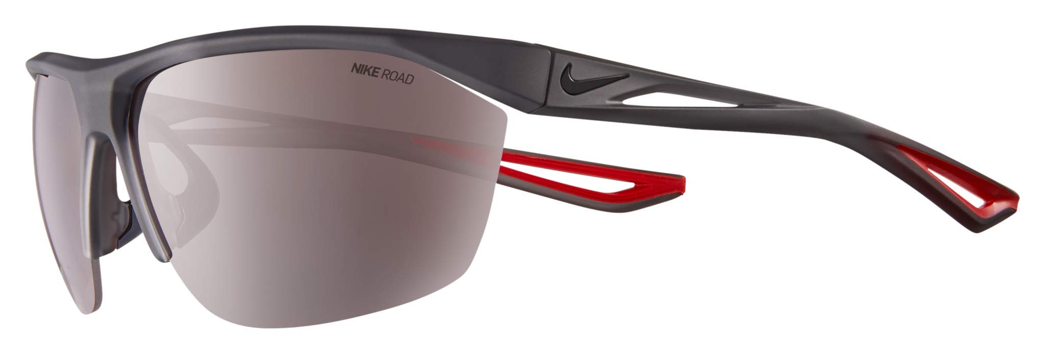 Nike EV0946-021 Tailwind E Sunglasses Dark Grey/Black/Green Frame Color, Road Tint Lens, 70/11/140