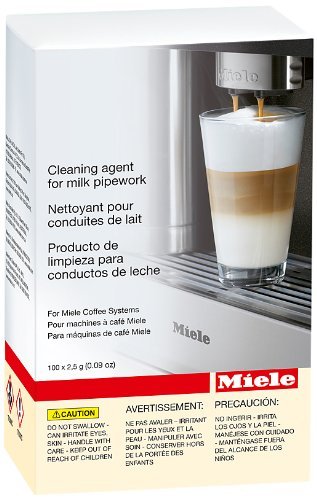Miele Coffee Machine Cleaning Bundle: Descaling Tablets (6) PLUS Cleaning Tablets (10) PLUS Cleaning agent for Milk Pipework (100)