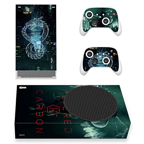 Trade Souls Movie Game Console Series S Console and Controller Skin Set, Skin Wrap Decal Kit