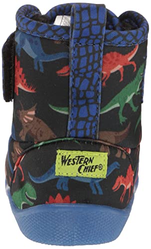 Western Chief Baby Pollywog Infant Boot Rain, Black, US 4-5 Unisex