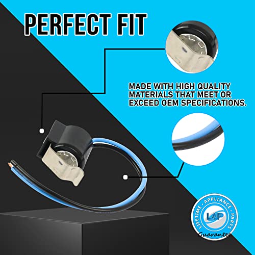 Upgraded Lifetime Appliance 5303918214 Defrost Thermostat Compatible with Frigidaire Refrigerator
