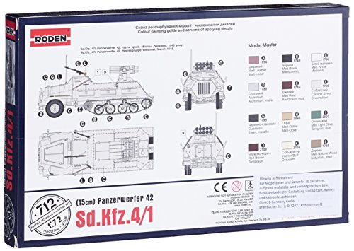 Roden Sd.Kfz. 4/1 Panzerwerfer 42 Military Vehicle Model Kit