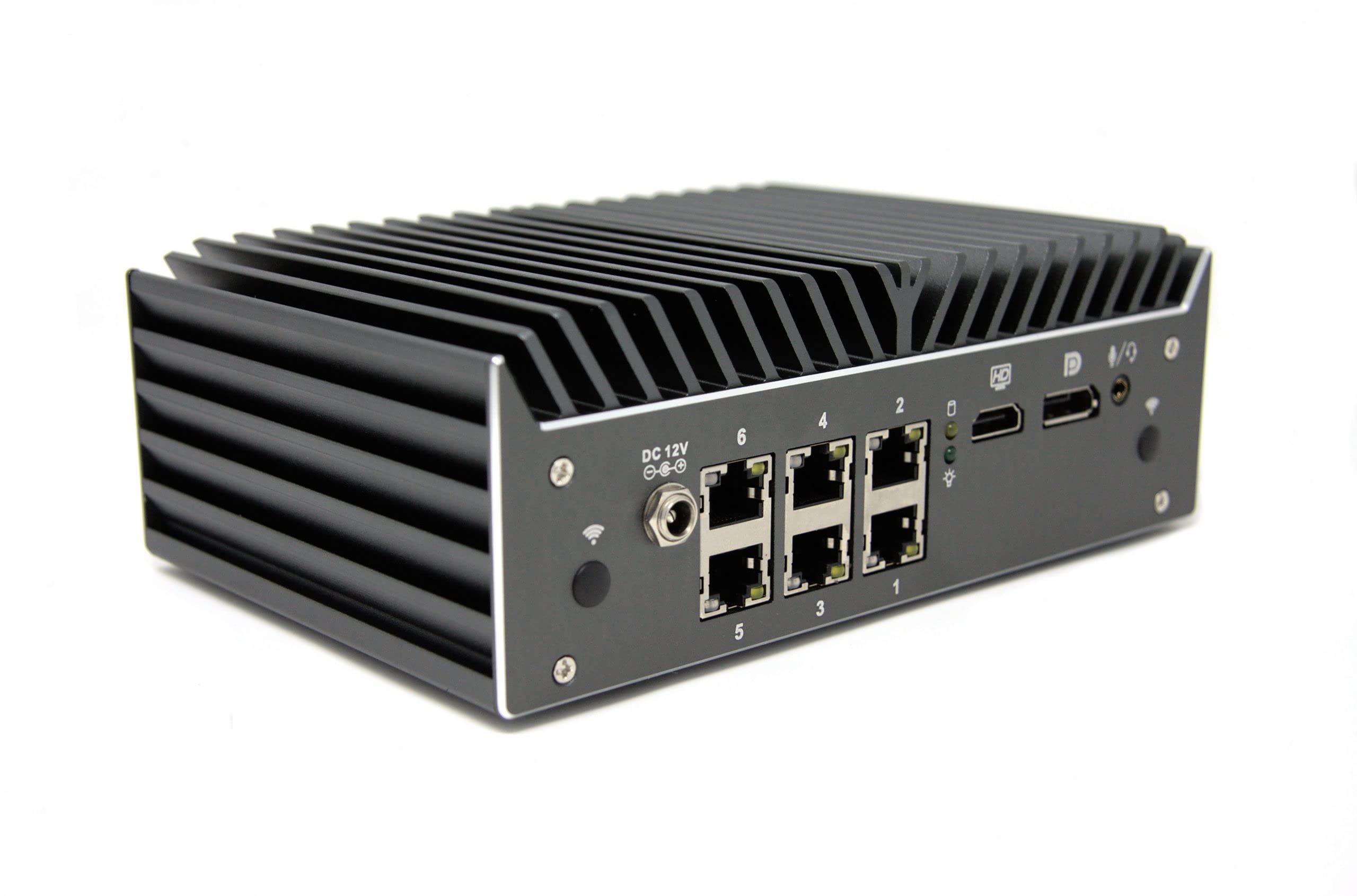 Protectli Vault Pro VP4670-6 Port, Firewall Micro Appliance/Mini PC - Intel i7, 2.5G Ports, DDR4 RAM, M.2 NVMe or SATA SSD Storage, AES-NI, Barebones