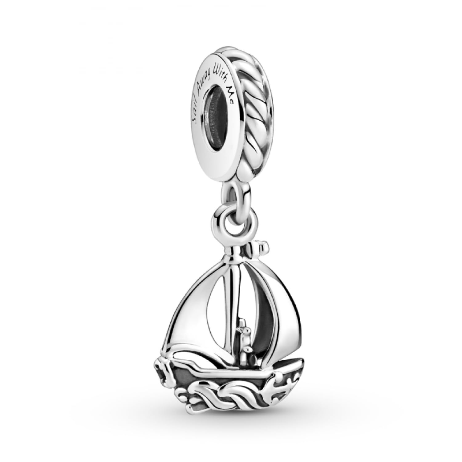 PANDORA Sail Boat Dangle Charm, 925 Sterling Silver - 799439C00