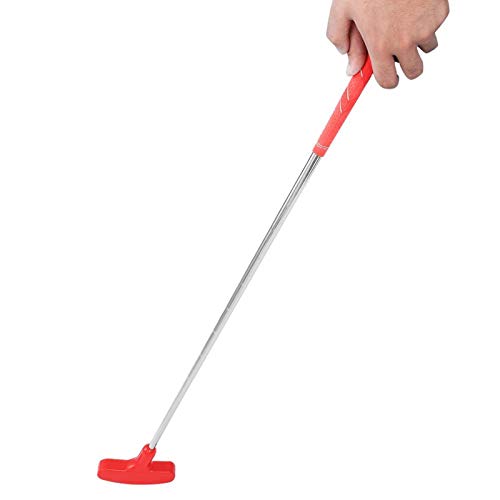 Rubber Head Two-Way Mini Golf Putter, Golf Putter Clubs, Duable for Schools Party Games and Birthdays Kids(red)