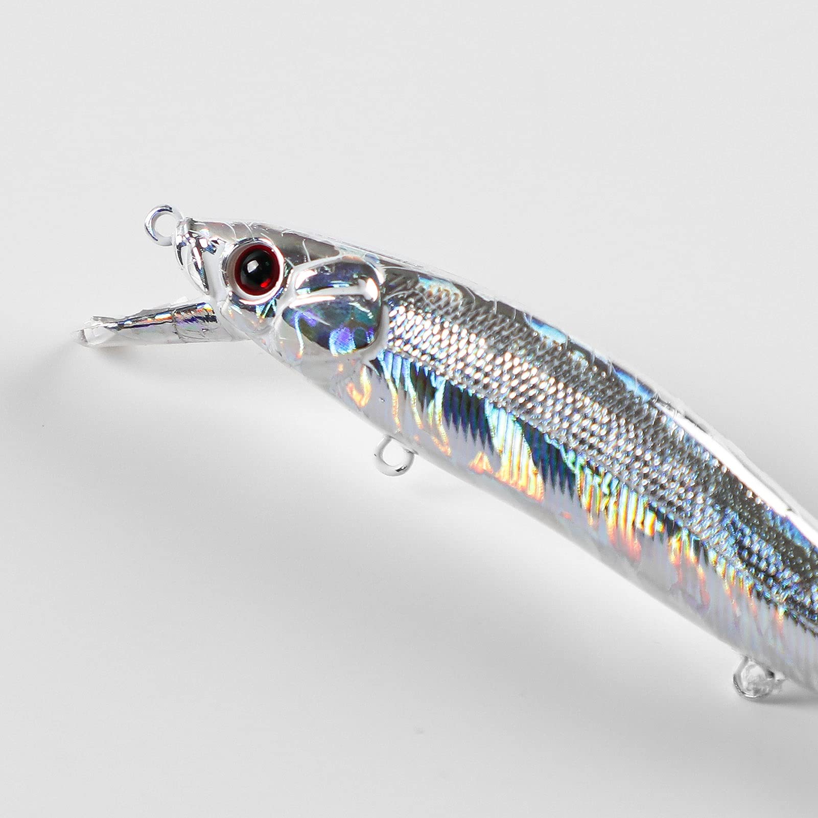 SLNFXC 20pcs/Set 12cm 12g Minnow Crankbait Hard Fishing Lures Holographic Slow Sinking Jerkbaits with Weight Transfer System