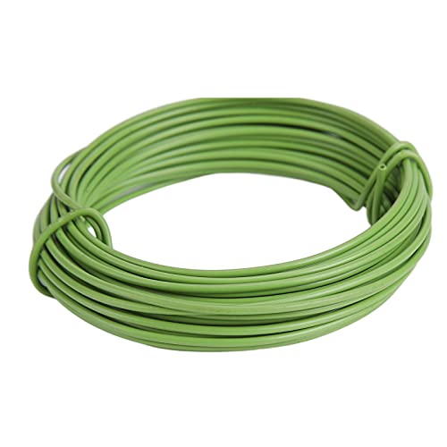 Yuehuam 32.8ft Bonsai Training Wire Large Roll Plastic Coated Flower Art Soft Iron Wire Handmade DIY Household Gardening Supplies