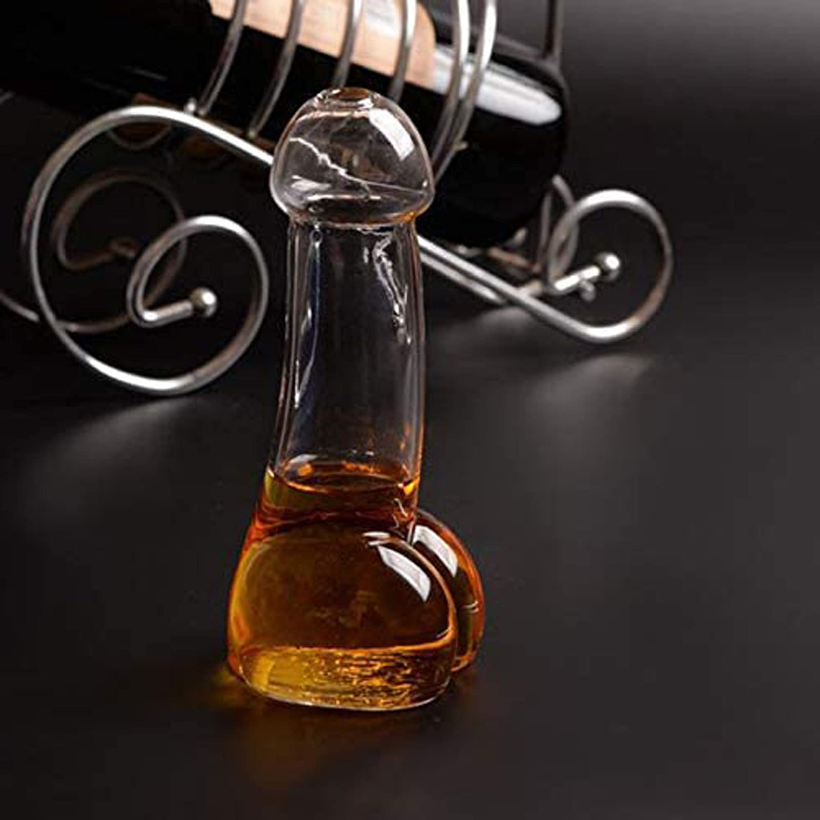 Party Wine Glasses, Unique Wine Glasses, Creative πππ§π’Ε‘ Shape Transparent Whiskey Glasses Champagne Glasses Wine Cup, Novelty Drinking Cup Decoration For Bars, Night Clubs, (B-4PCS, One Size)