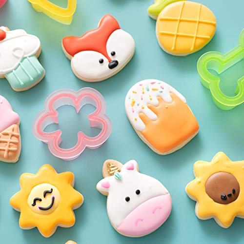 Sweet Sugarbelle Mini Shape Shifters Cookie Cutter Set, Create Sweet Mini Cookies for Parties, Birthdays, Holidays, Baking, Cooking, Kitchen, Crafting, and More