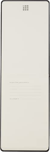 Moleskine Classic Notebook, Hard Cover, Pocket (3.5" x 5.5") Ruled/Lined, Black, 192 Pages