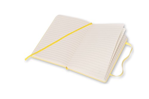 Moleskine Classic Notebook, Pocket, Ruled, Citron Yellow, Hard Cover (8051272893595)