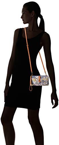 Sakroots womens Women s Large Smartphone Crossbody, Shadow Flower Power, One Size US