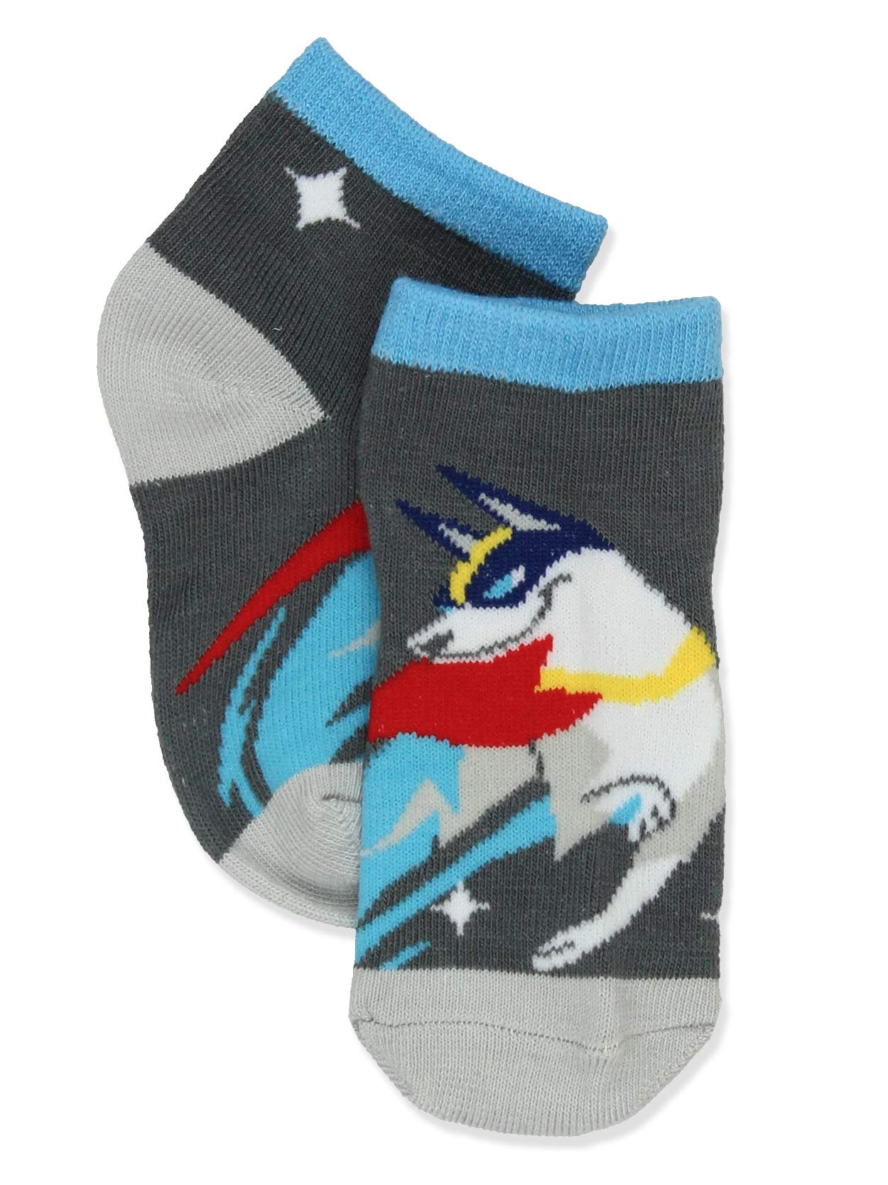 Puppy Dog Pals Toddler Boys Girls 6 pack Quarter Socks Set (X-Small (2T-4T), Multi)