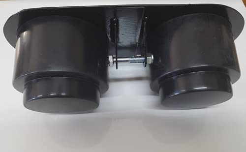 PBR Products Kawaswaki KRX 1000 Grab Bar Drink/Cup Holder Black Powder Coat
