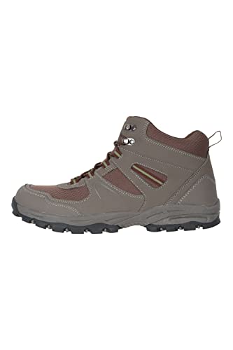 Mountain Warehouse Mcleod Mens Outdoor Walking Boots Brown 9 M US Men