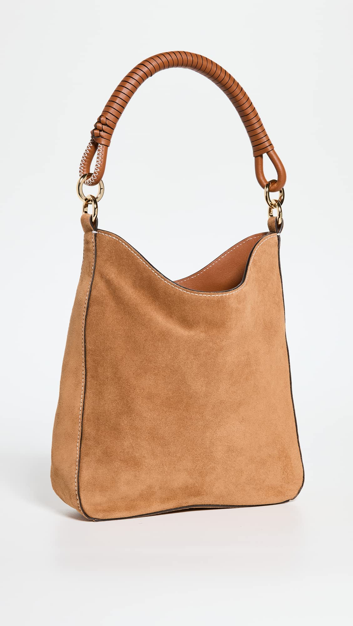STAUD Women's Mel Shoulder Bag, Tan, One Size