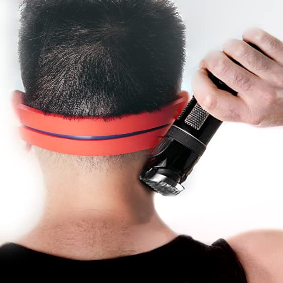 Neckline Shaving Template and Hair Trimming Guide Non-Slip Skin Safe
