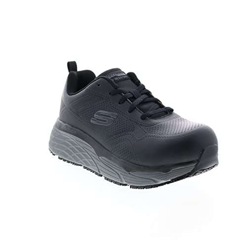 Skechers Work Max Cushioning Elite SRRalip Work Sneaker Womens Oxford 85 BM US Black