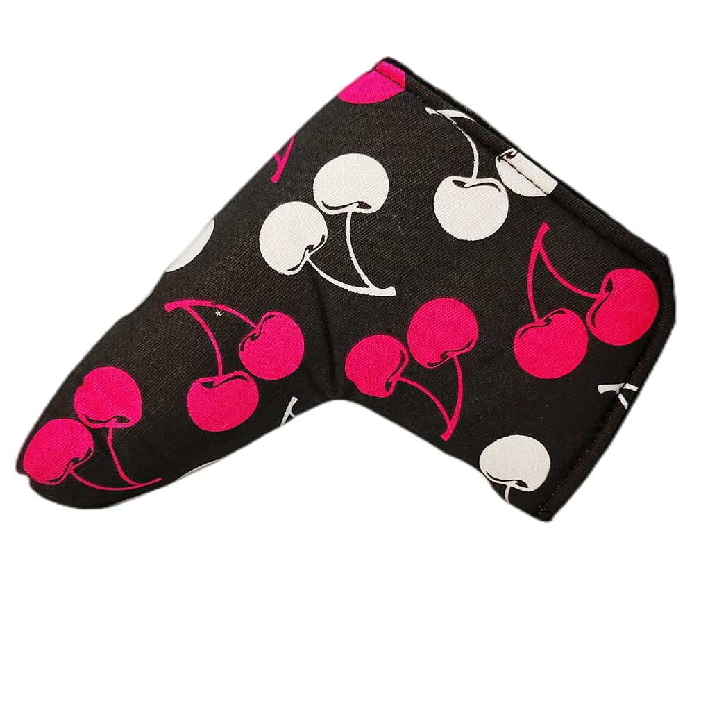 ROYMADE Golf Club Putter Head Covers 1pc Putter Cloth Head Covers for Putters Fit All Golf Clubs Headcover for All Brands (Black Putter cover)