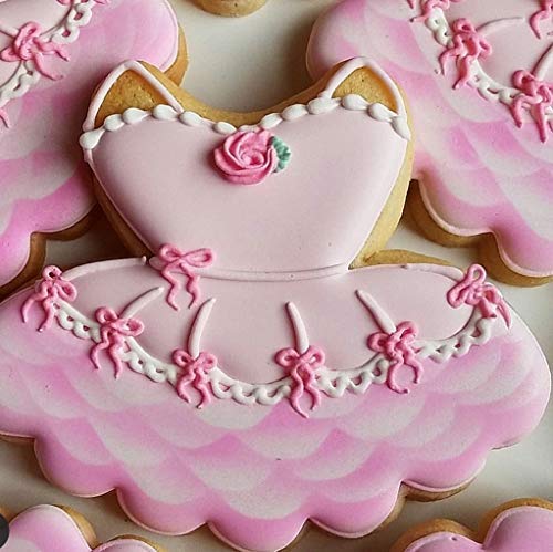 Tutu Ballet Dance Cookie Cutter 3.5" Made in USA by Ann Clark
