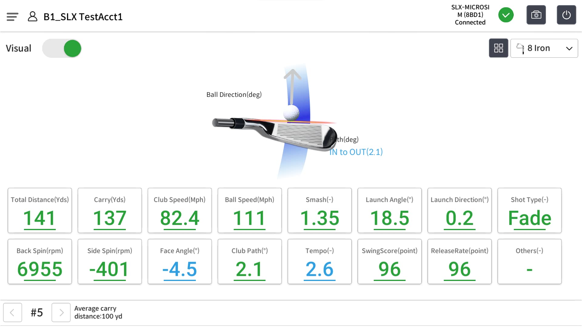 SwingLogic SLX MicroSim β Basic Pack (No SwingStick) - Formerly Tittle X - Home Golf Simulator 2022 E6 Connect Edition - Indoor Golf Game (Compatible with iOS and PC)