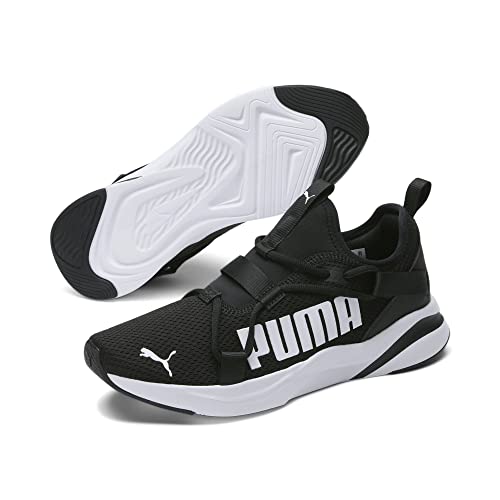 PUMA Men's SOFTRIDE Rift Slip On, Puma Black-Puma White, 8.5