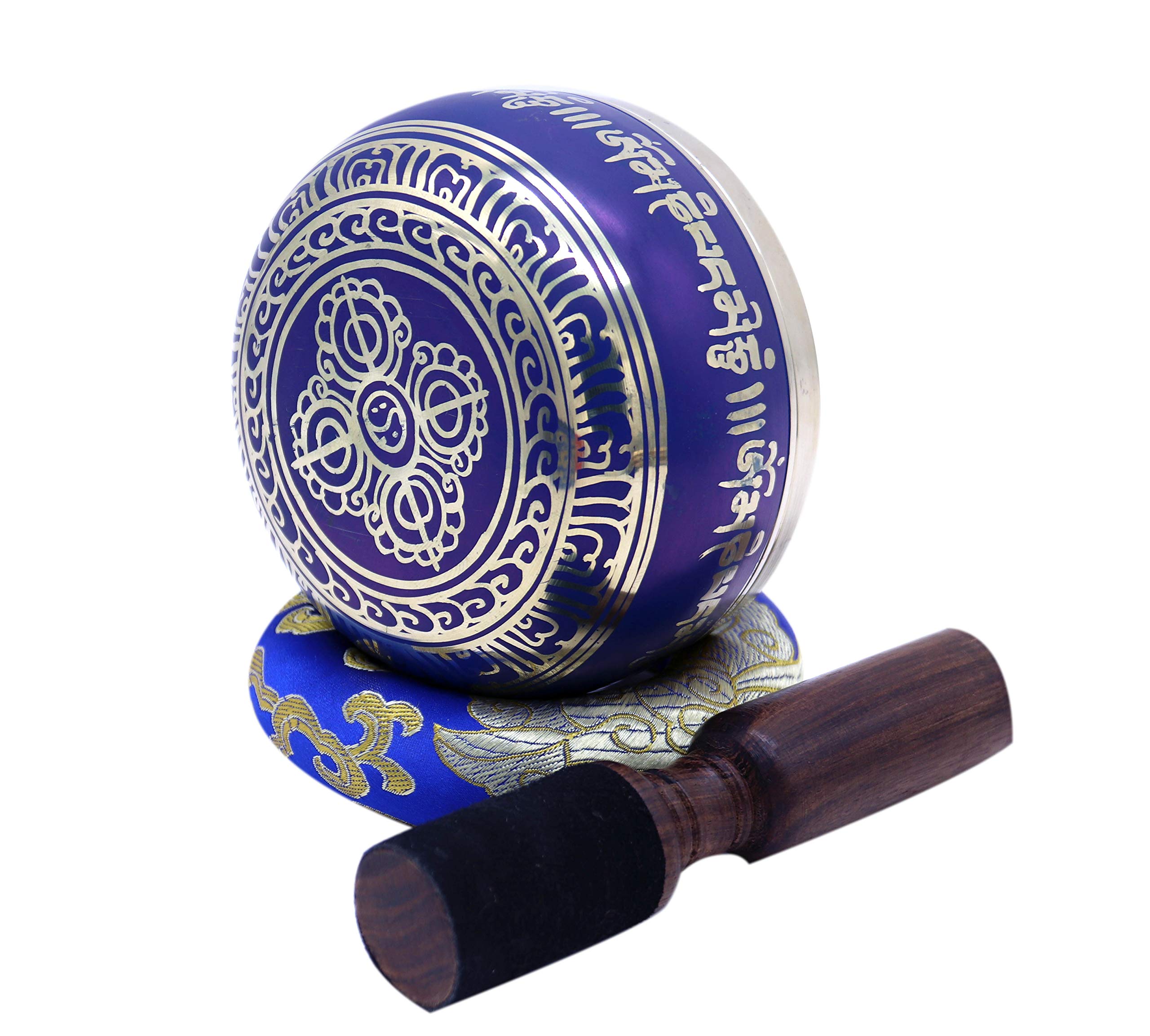 Seven Chakra Tibetan singing bowls set, choose your favorite chakra bowl, improve your chakra meditation practice (The 3rd Eye Chakra)