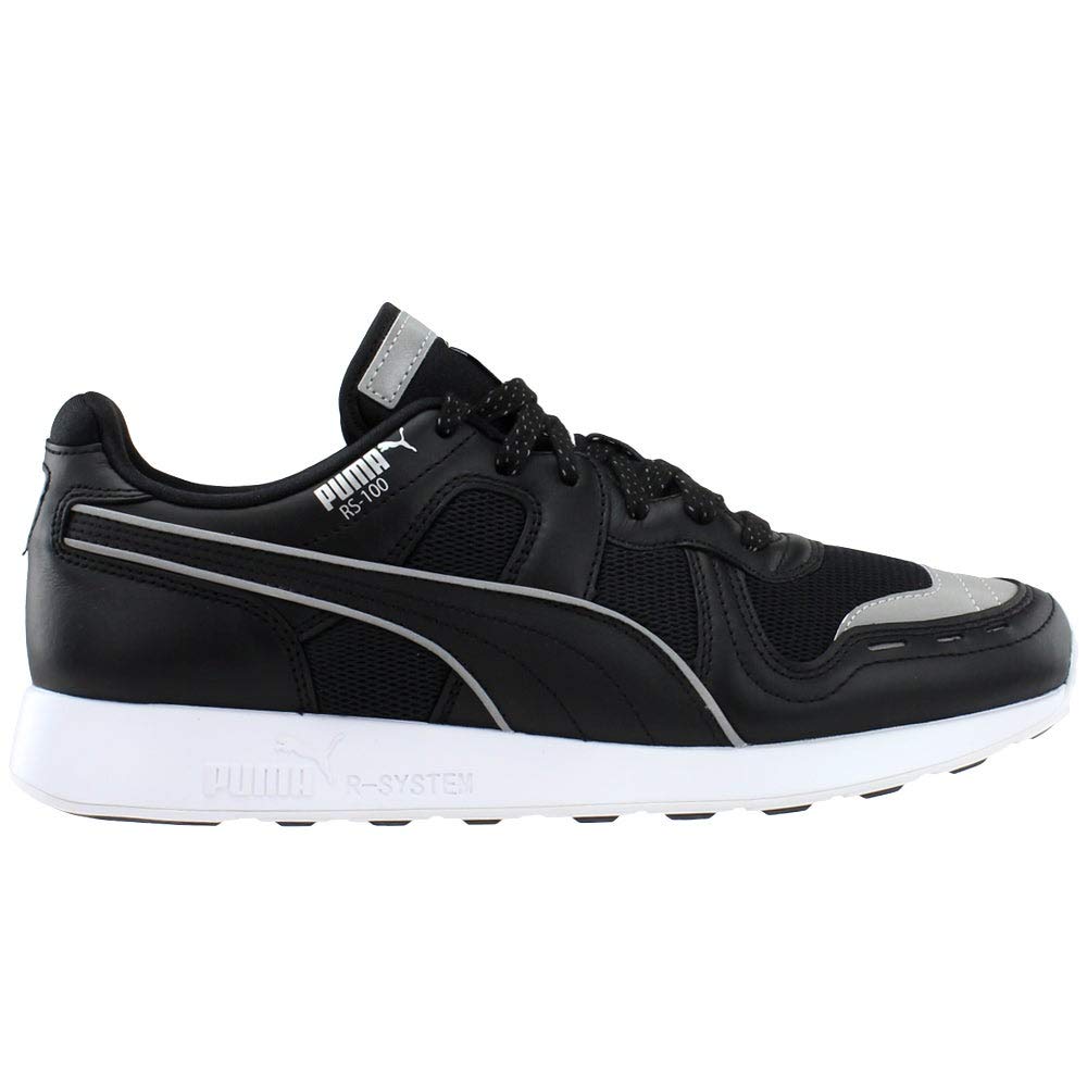 PUMA Mens Rs-100 Optic Sneakers Shoes Casual - Black - Size 8 D