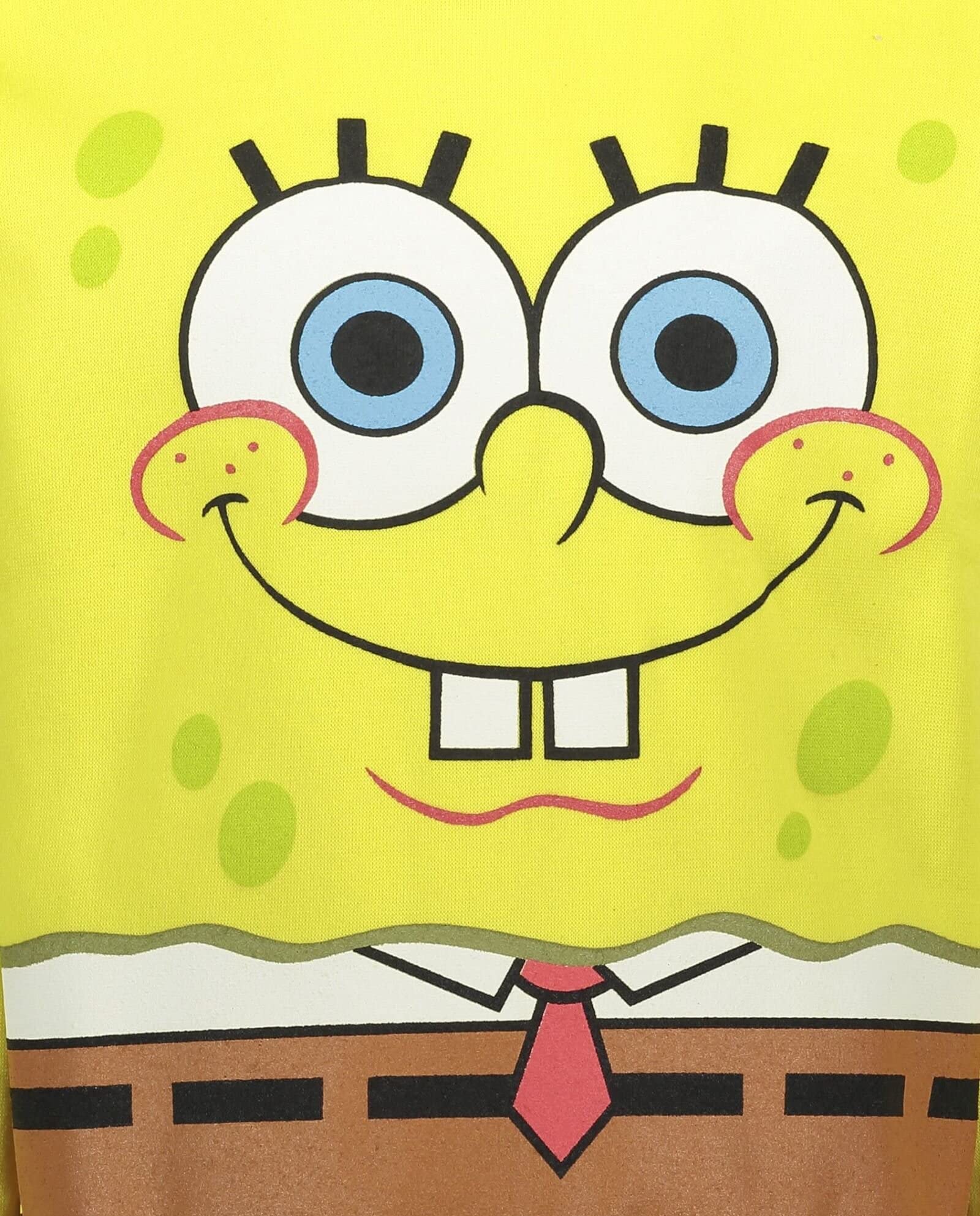Nickelodeon SpongeBob SquarePants Toddler Boys Fleece Pullover Hoodie Yellow 4T