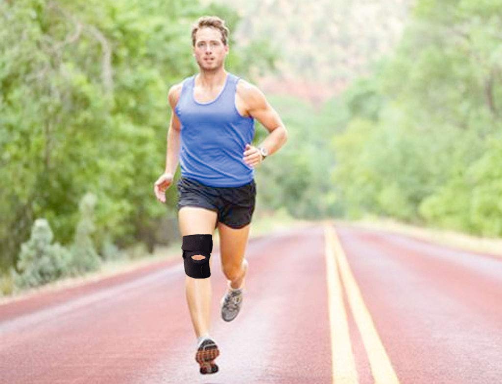 Odsia Knee Brace Support for ACL, LCL, MCL, Artheritise, Injuries, Sports, Pain Relief, Open-Patella Brace