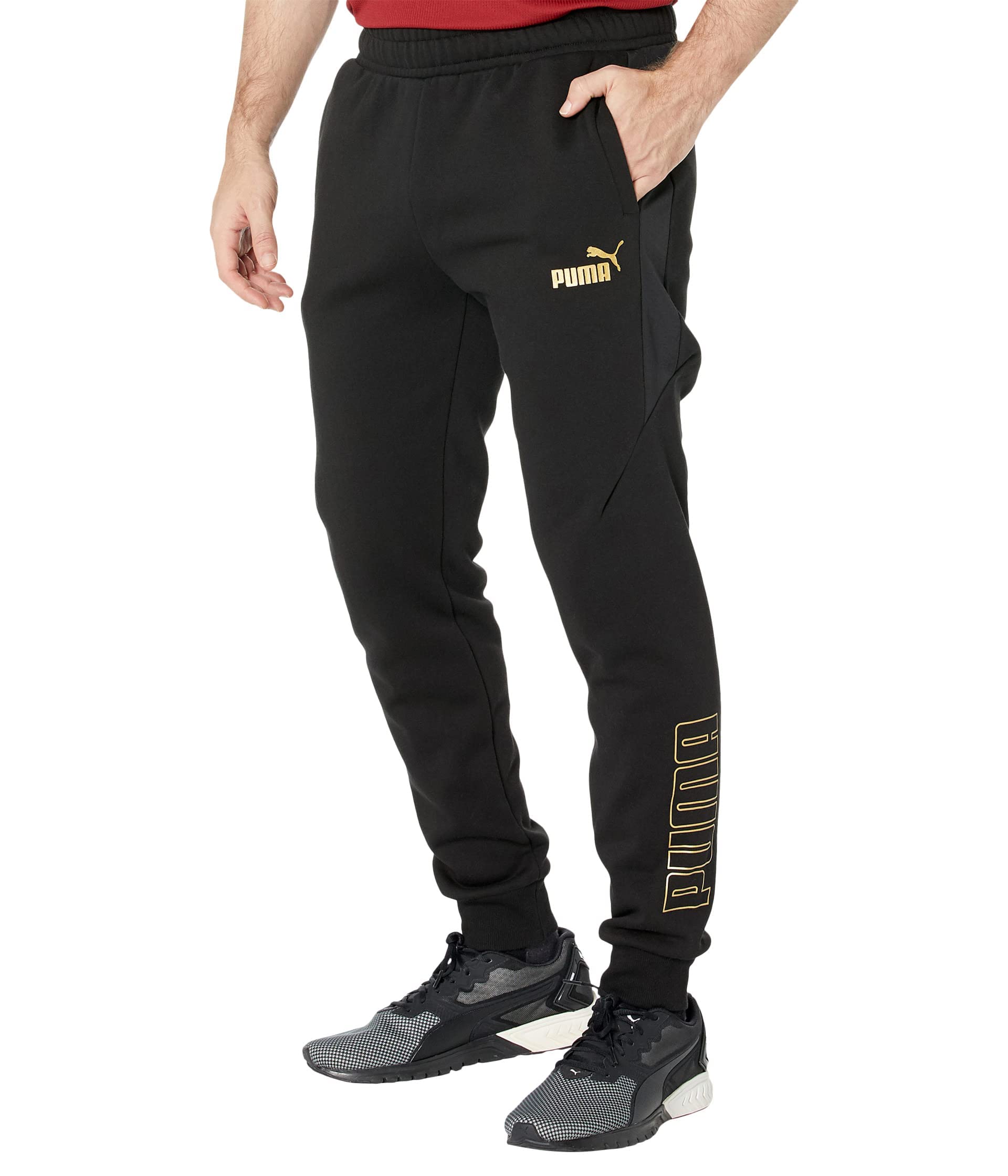 PUMA Winterized Sweatpants Puma Black MD