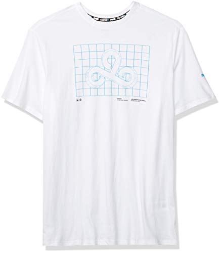 Puma Women's x CLOUD9 Blueprint Tee, White, S