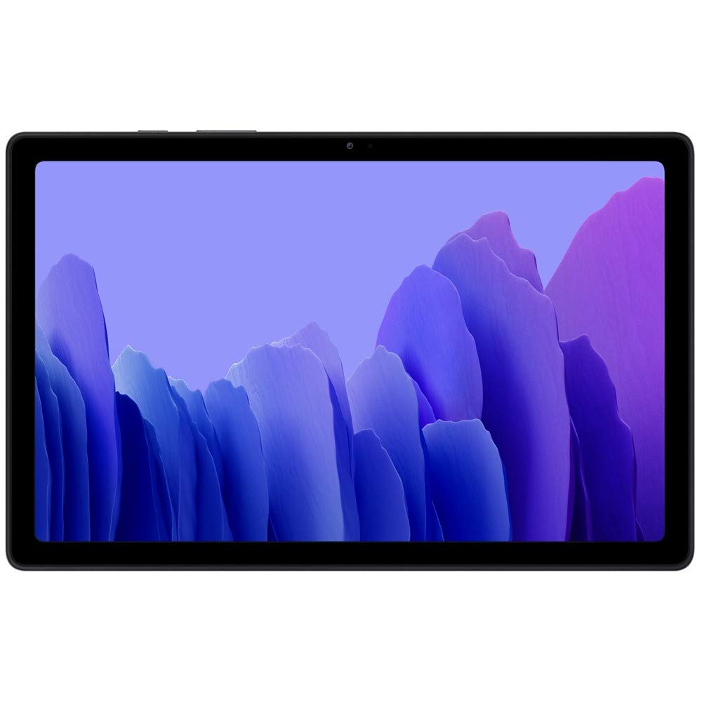 SAMSUNG Galaxy Tab A7 10.4" 2020 (64GB, 3GB) Wi-Fi Only Android 10 One UI Tablet, Snapdragon 662, 7040mAh Battery, SM-T500 (64GB SD Bundle, Dark Gray)