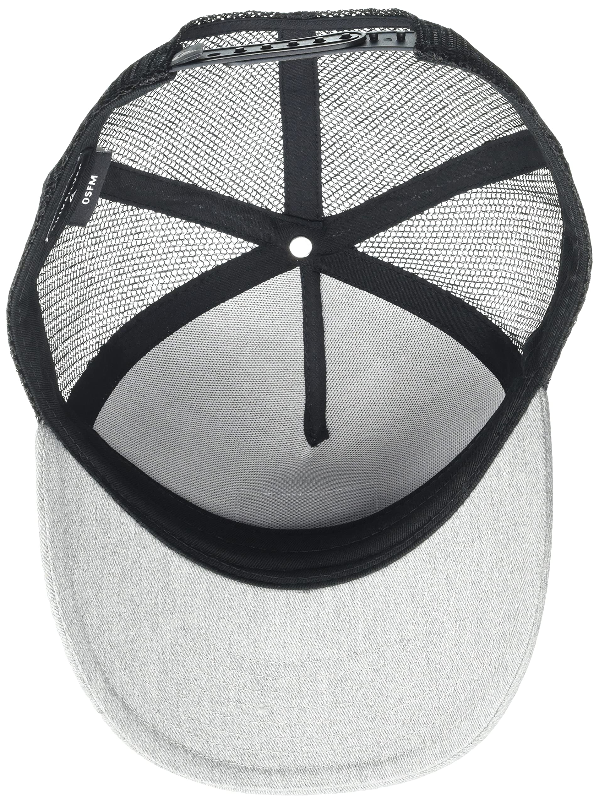 Quiksilver Men's Omni Lock Snapback Trucker Hat, Heritage Heather, One Size