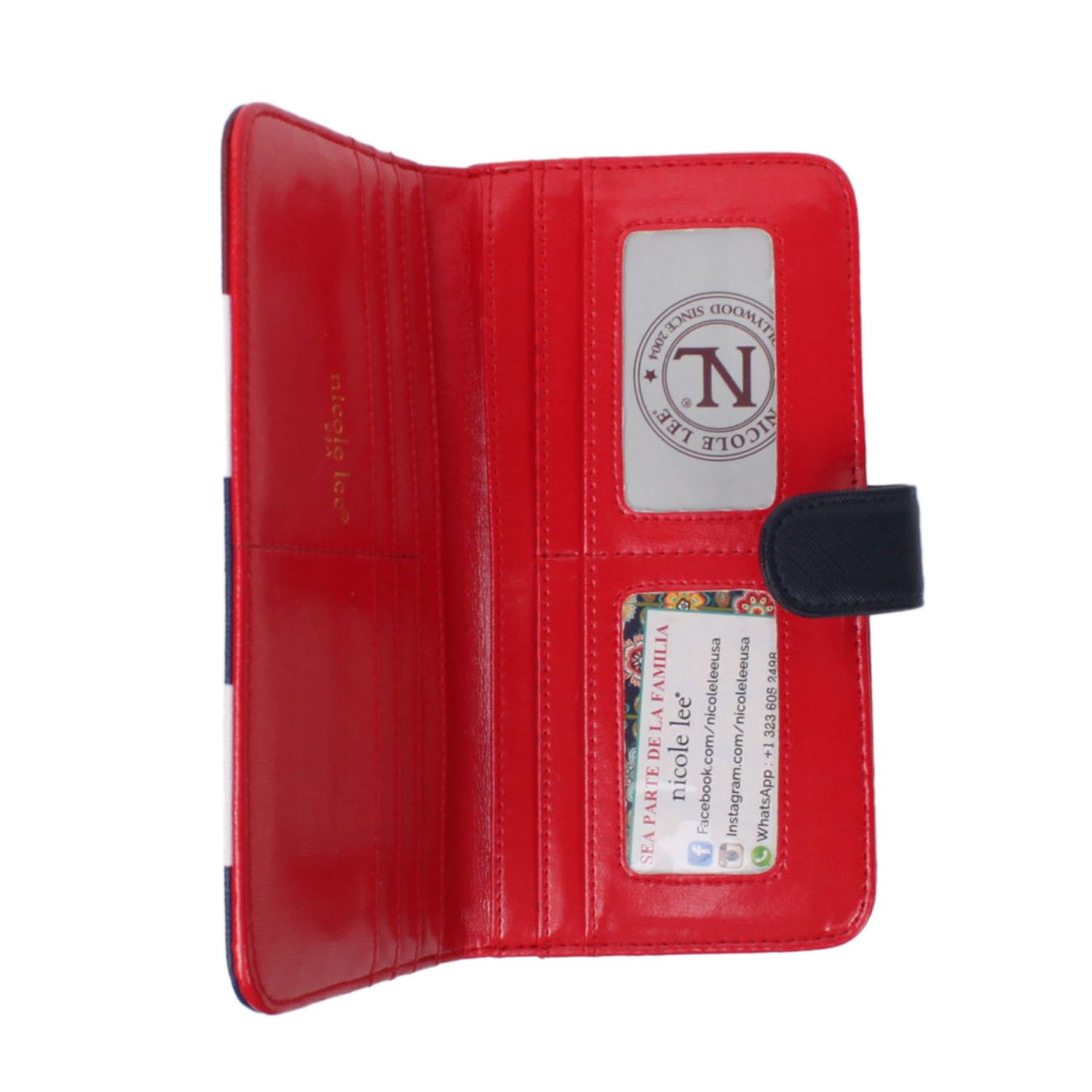 Nicole Lee "Judith Loves Flower Print Wallet