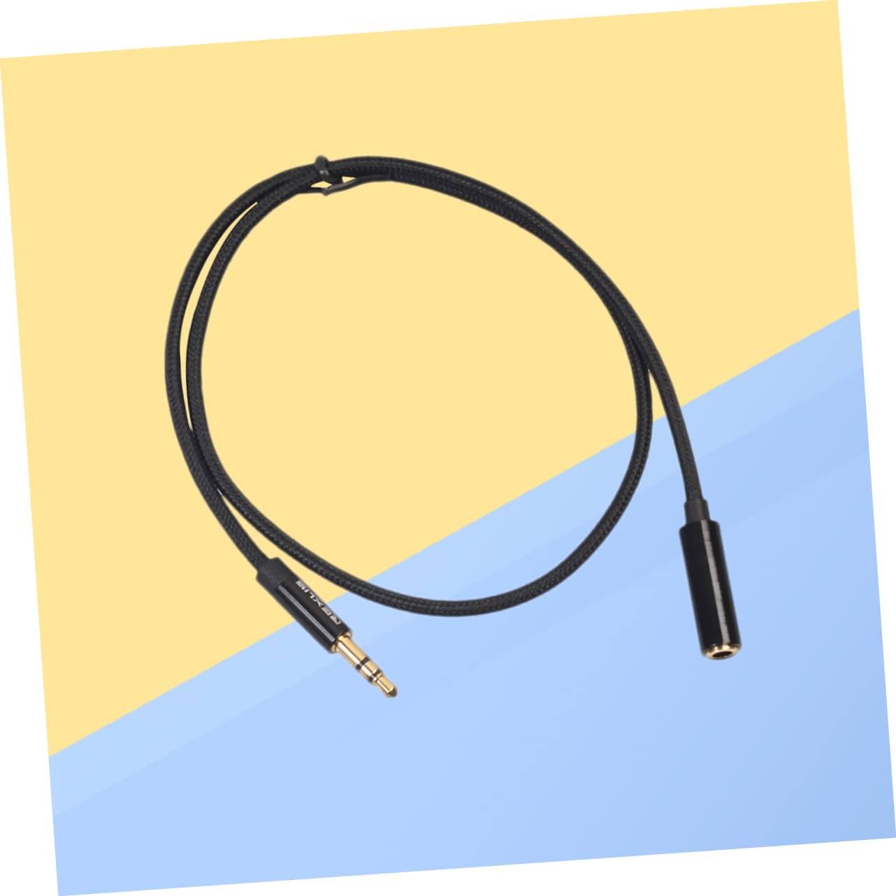LIGHTAOTAO Cable Extension Cord Cable Splitter Headphone Cases Headphone Splitter Cable Case Headset Splitter Headphones Splitter Extension Cable Adapter Tyrant Gold