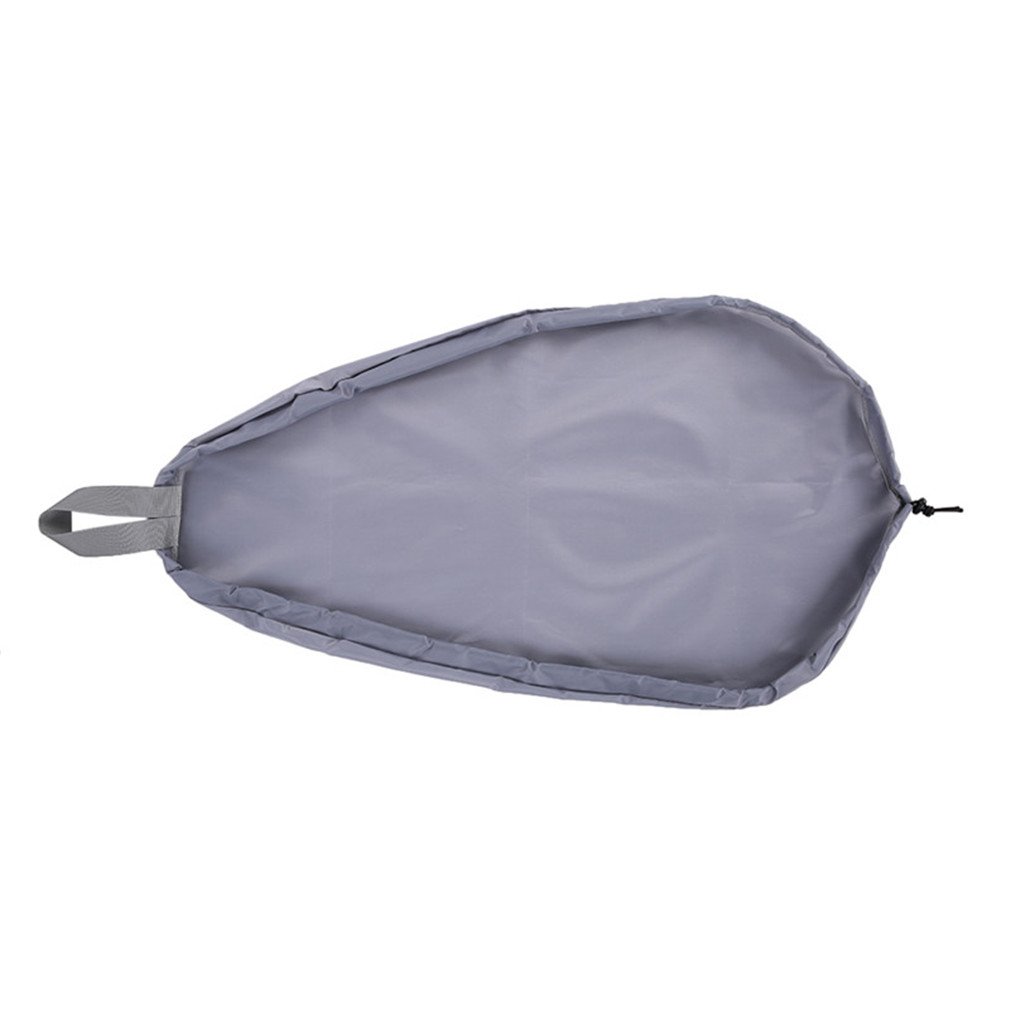 Mexidi Cockpit Cover Breathable Adjustable Neoprene Kayak Cockpit Cover Seal Cockpit Protector UV50+ Blocking Ocean Cockpit Cover (Gray, XL)