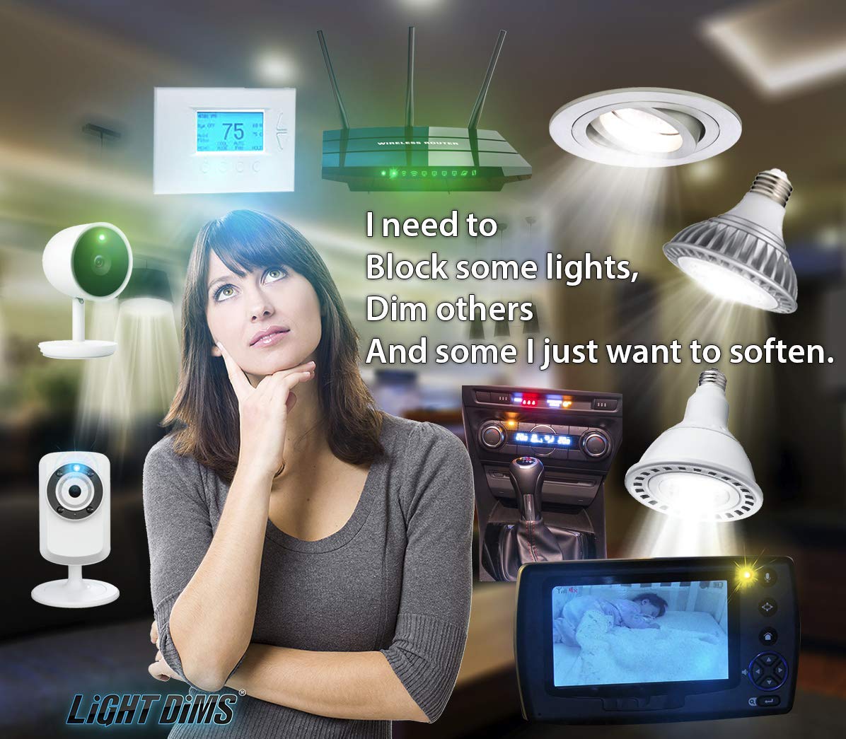 LightDims White Dims Dimming/Softening Sheets for Harsh LED Lights 8"x10.5" Size (1 Sheet) Neutral Color & (1 Sheet) of free mystery gift. Packaging may vary