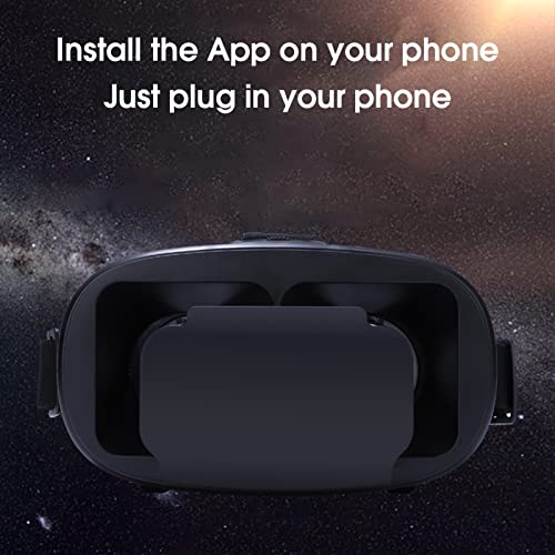VR Headband Full Screen Vision 120-degree Wide-Angle Lens Immersive Experience Virtual Reality VR Headset for Family VR Glasses