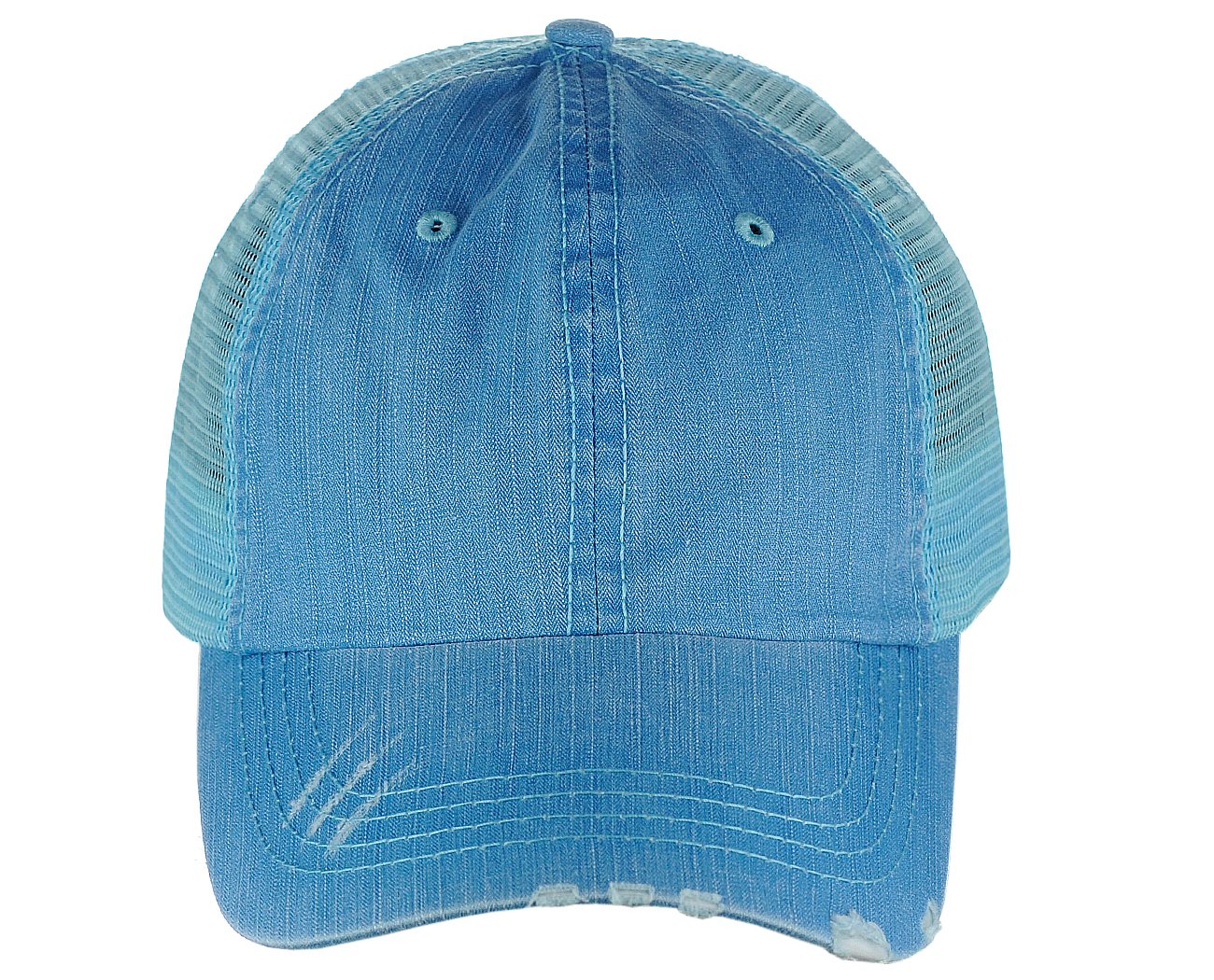 MG Low Profile Special Cotton Mesh Cap-Aqua