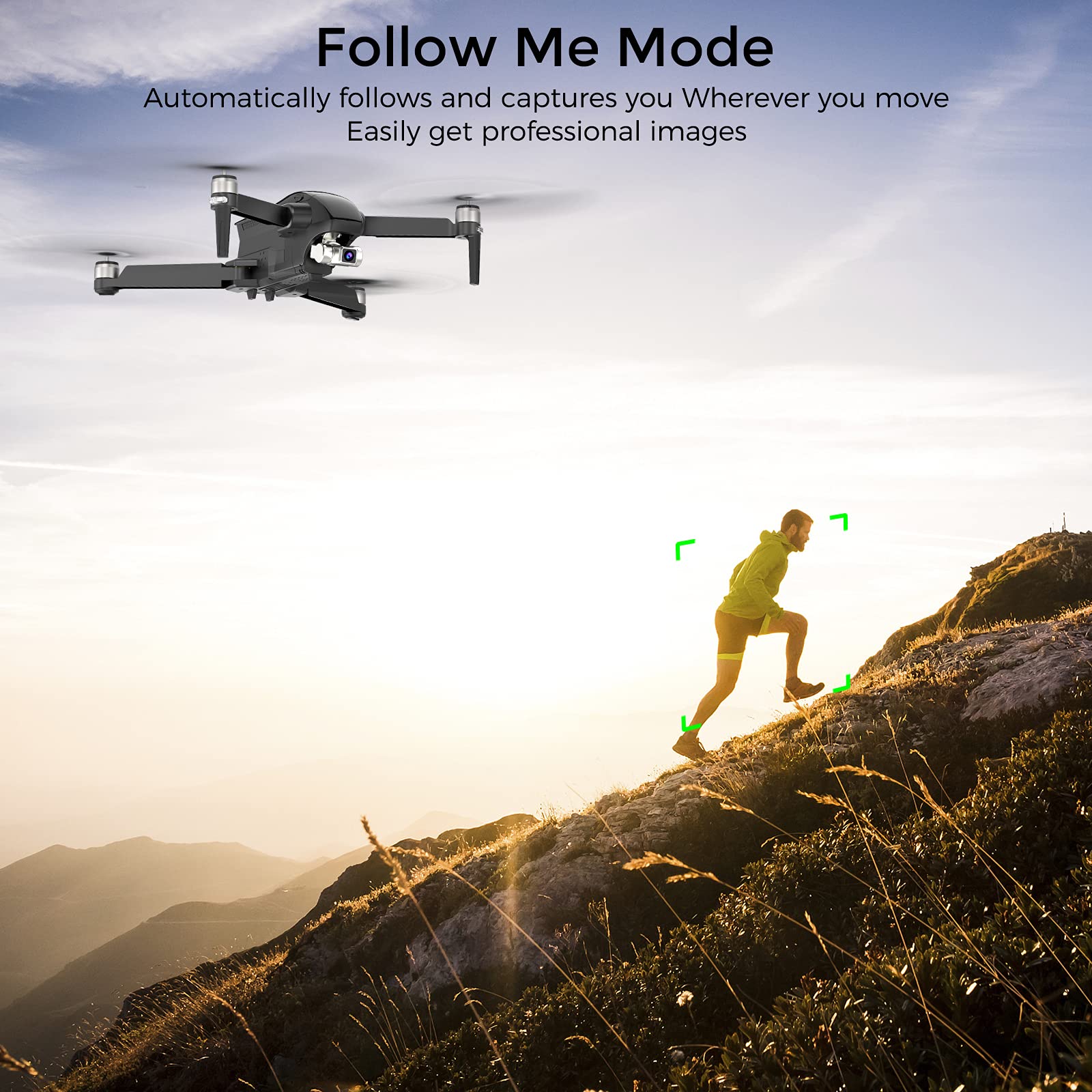 SIMREX X20 GPS Drone with 4K HD Camera 2-Axis Self stabilizing Gimbal 5G WiFi FPV Video RC Quadcopter Auto Return Home with Follow Me Altitude Hold Headless Brushless Motor Remote Control,White